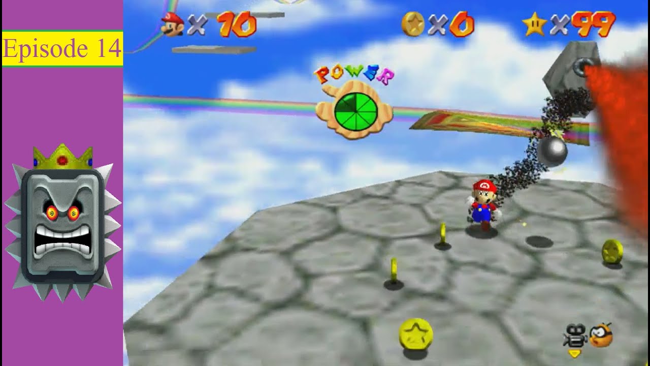 Super Mario 64 - Episode 14: Fire in the Sky - YouTube