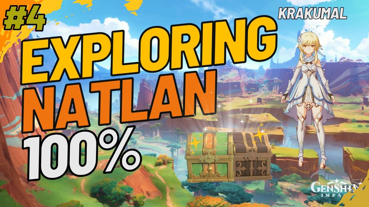 Trying to Explore Natlan 100% #4 | Genshin Impact - YouTube