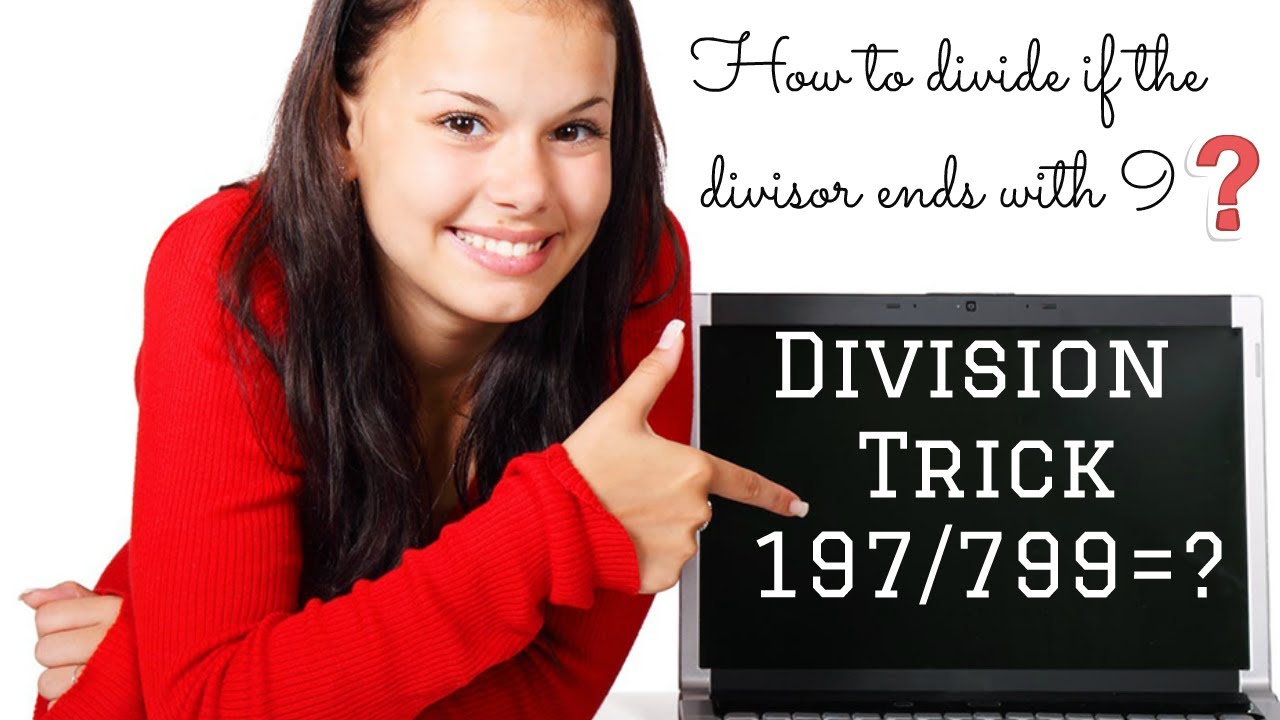 DIVISION TRICKS- Simple Time Saving Math Trick - YouTube