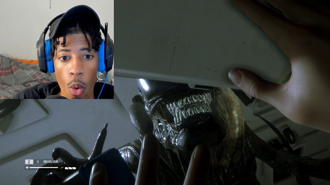 CAUGHT IN THE LOCKER SMH! | Alien isolation Gameplay #5 - YouTube