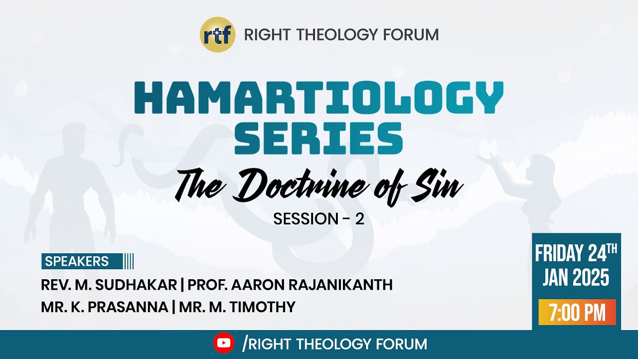 HAM 2 | Hamartiology Series : The Doctrine of Sin (Session 2) || Black ...