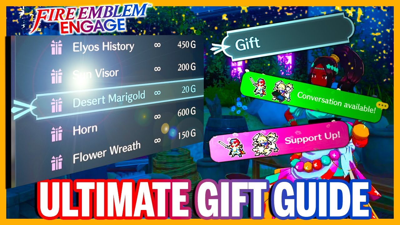 The Ultimate Gift Giving Guide for Fire Emblem Engage (You Need to Know ...