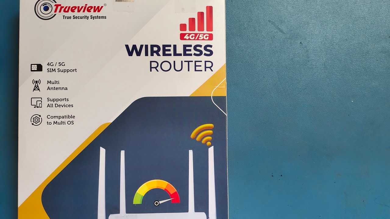 4G WiFi router #trueview 4G/5G wireless router, explained in Telugu # ...