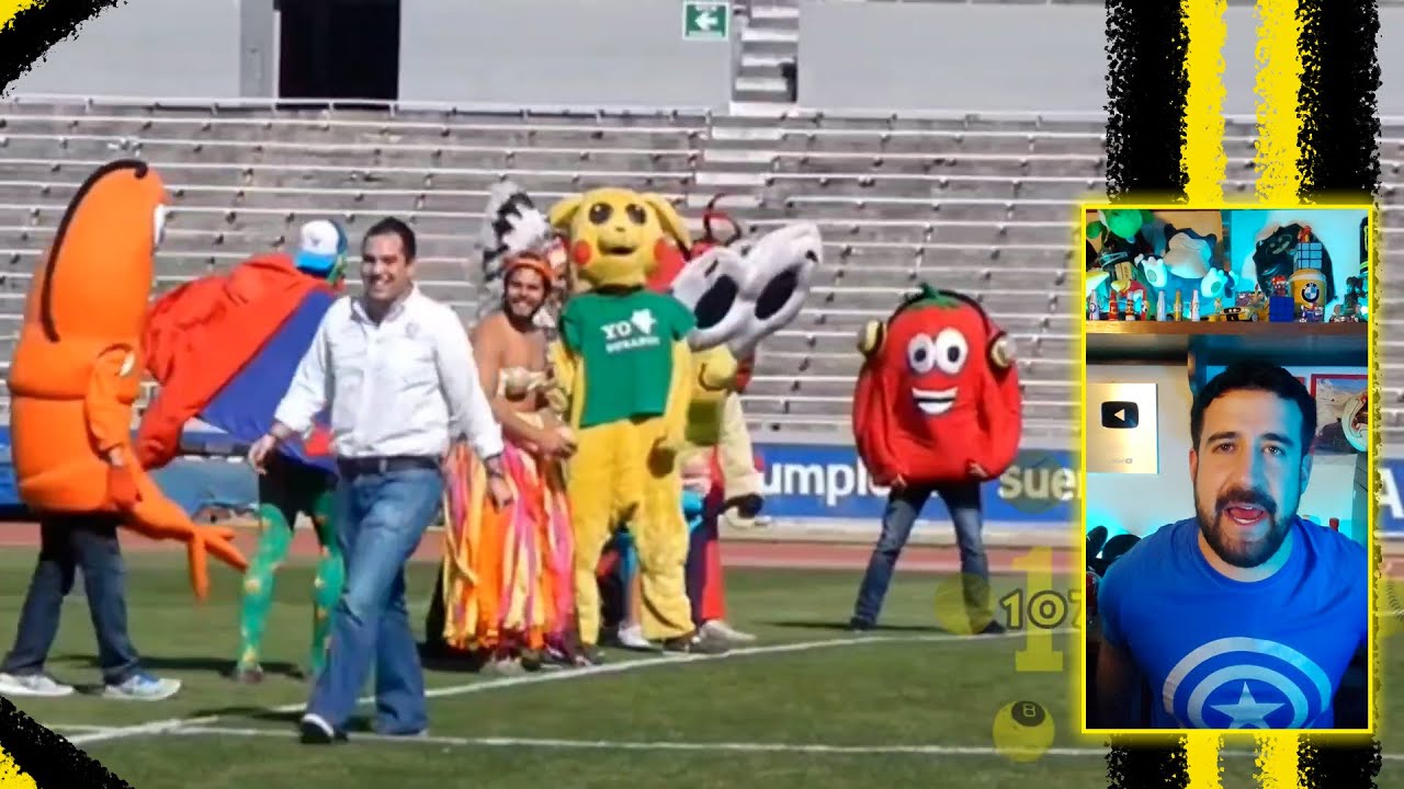 Carrera de Botargas #46 | El Pikachu Gryffindor | 107 Deportes - YouTube