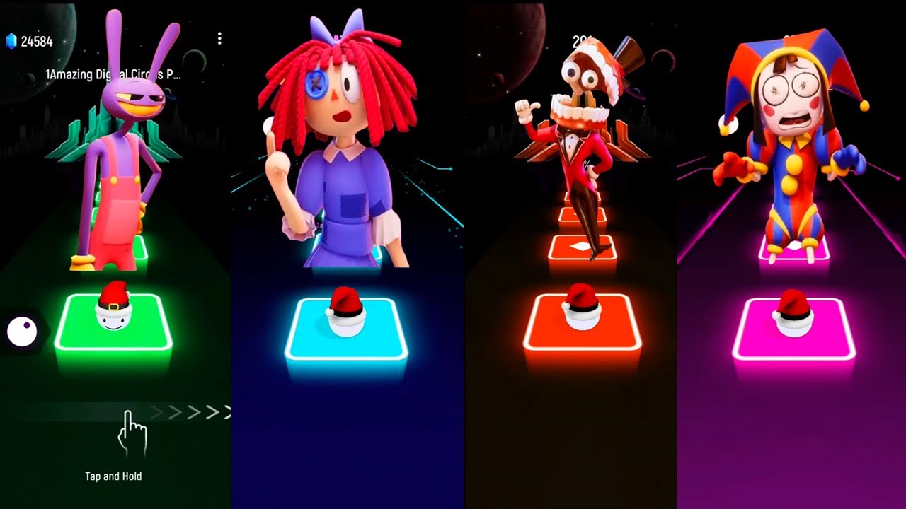 [Amazing Digital Circus] Pompi 🆚 Jax 🆚 Caine 🆚 Ragatha - YouTube