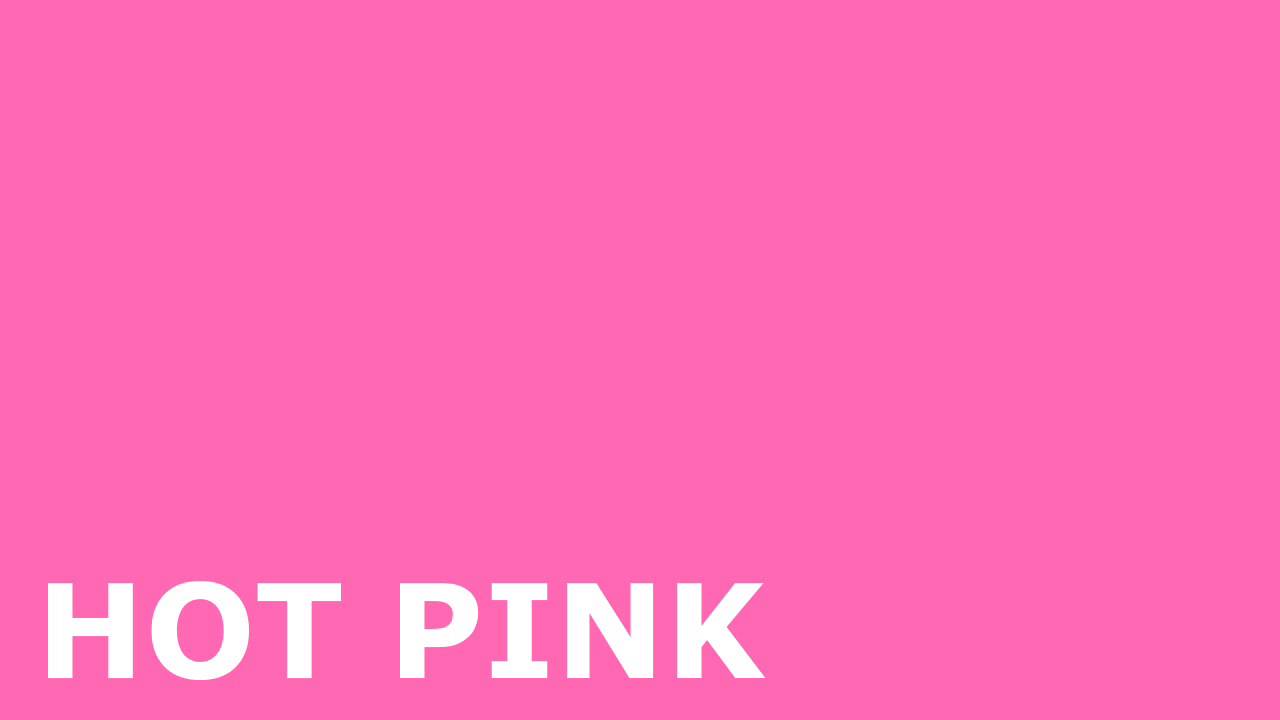 One Hour of HOT PINK - YouTube
