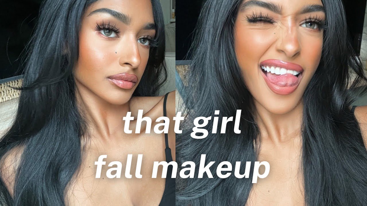 soft fall glam makeup look 2022 | MELANIN FRIENDLY, GLAZED SKIN, MAPLE ...