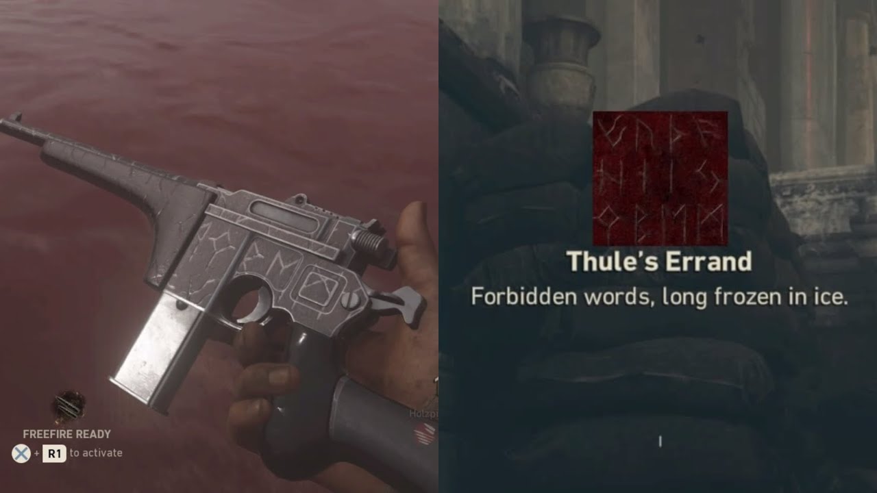 NEW THULE'S ERRAND SECRET ZOMBIES CAMO - THE SHADOWED THRONE DLC2 MAP ...