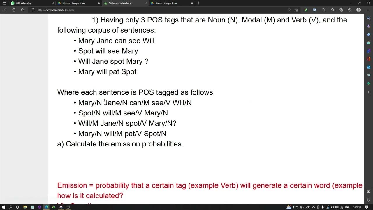 Lec: 8 Sequence Labelling [Viterbi in-depth] + Sheet 5 part 1 - YouTube