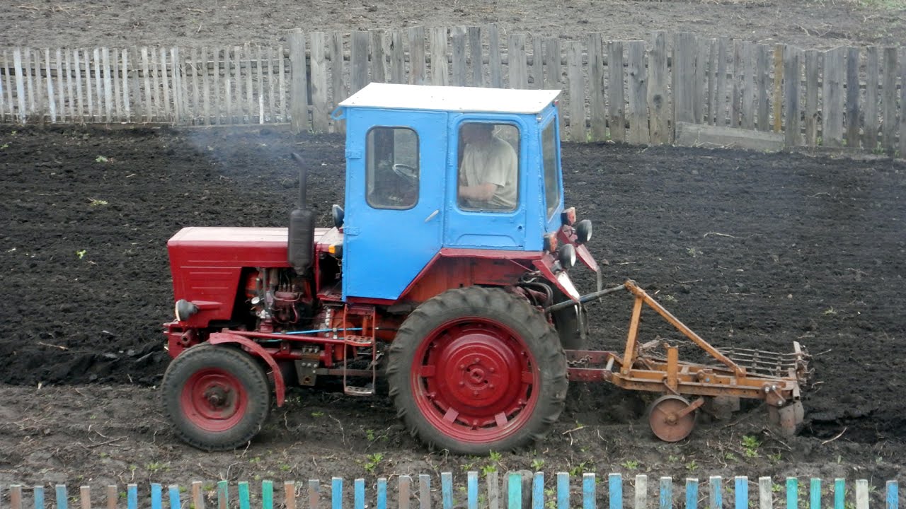 Замедленная вспашка (slow plowing) - YouTube