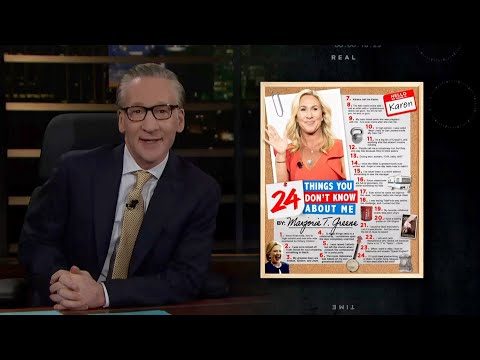 24 Things You Don't Know About Marjorie Taylor Greene | Real Time with Bill Maher (HBO)