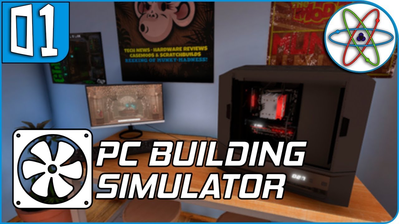 Montar um PC no PC! | PC Building Simulator EP 01 - Gameplay PT BR ...