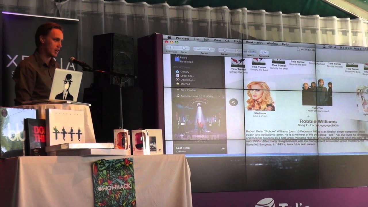Sony Developer World at Way out West Hack Battle - YouTube