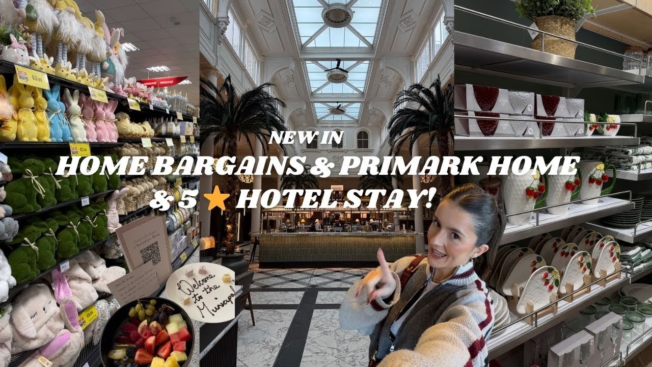 NEW IN HOME BARGAINS EASTER/ PRIMARK HOME & STAYING IN LIVERPOOL’S 5 ⭐ ...