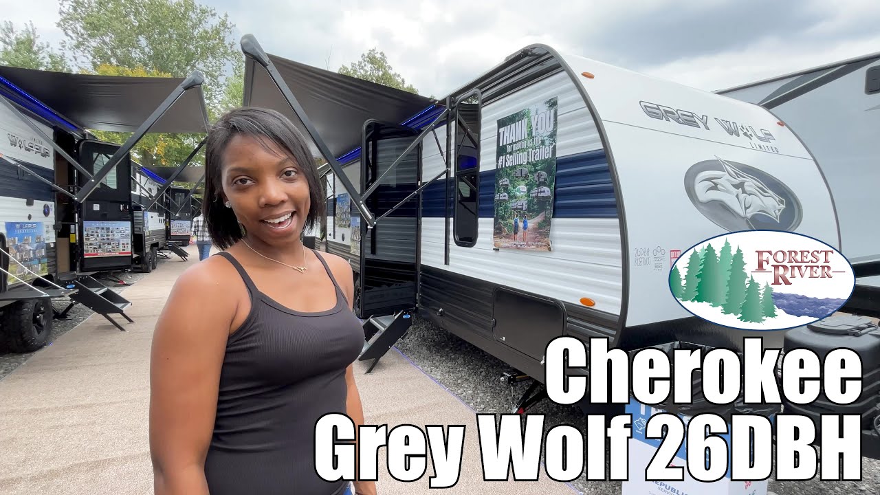 Forest River RV-Cherokee Grey Wolf Limited-26DBH - YouTube