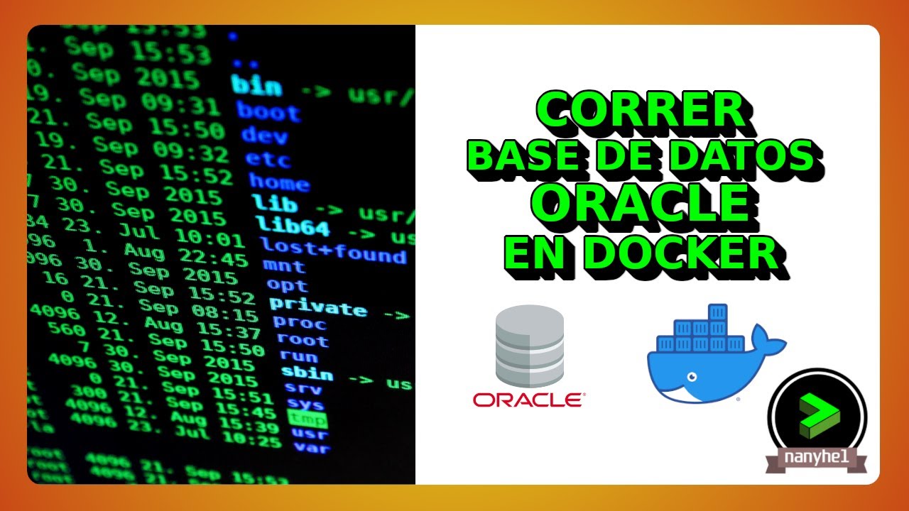 Correr una BD de Oracle en Docker, paso a paso - YouTube