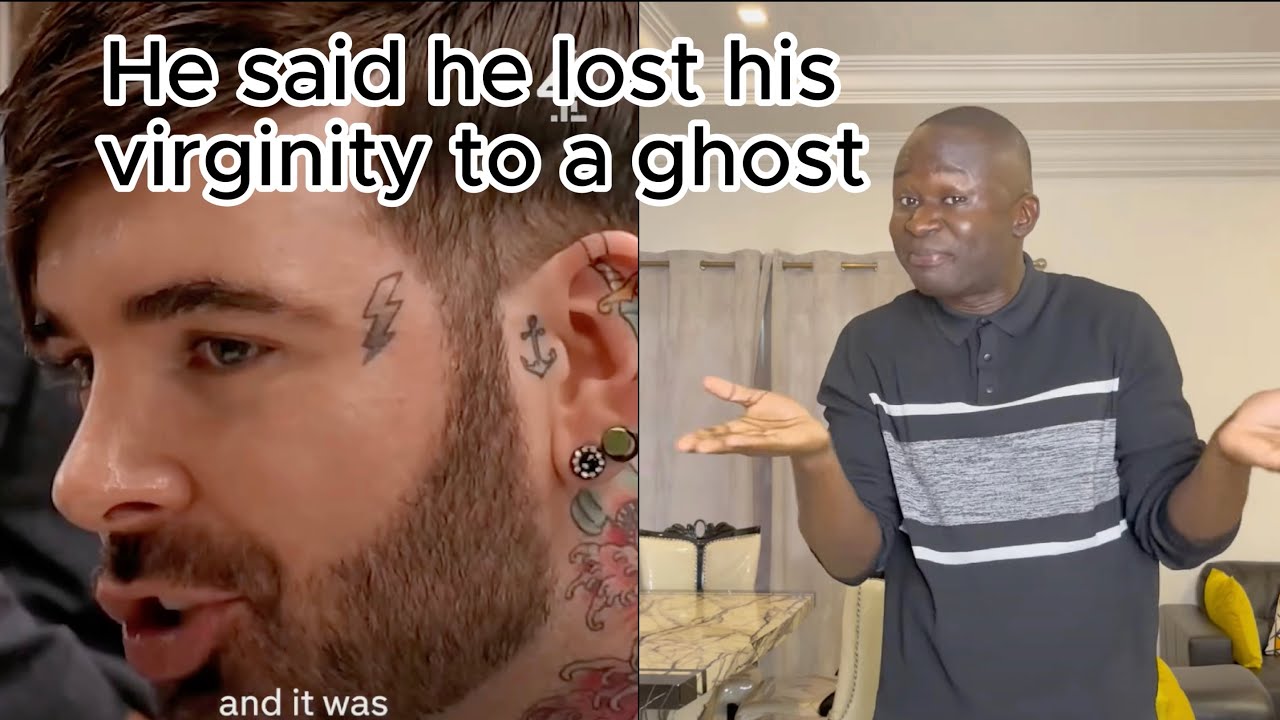 He said a ghost did this to him - YouTube