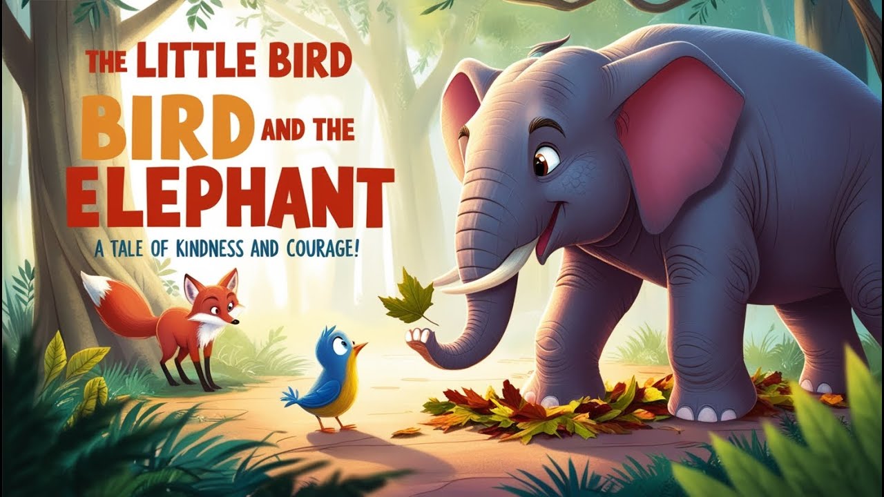 The Little Bird and the Elephant A Tale of Kindness and Courage - YouTube