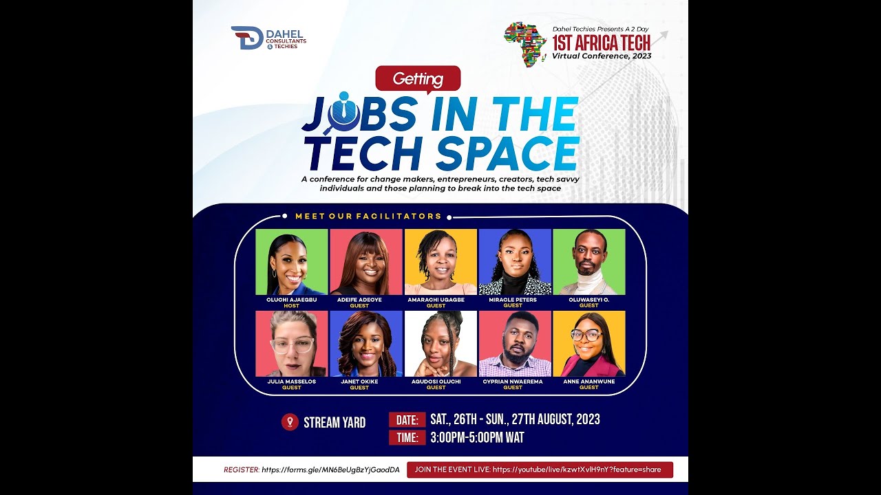 Jobs in the Tech Space: Day 2 of the African Tech Conference - YouTube