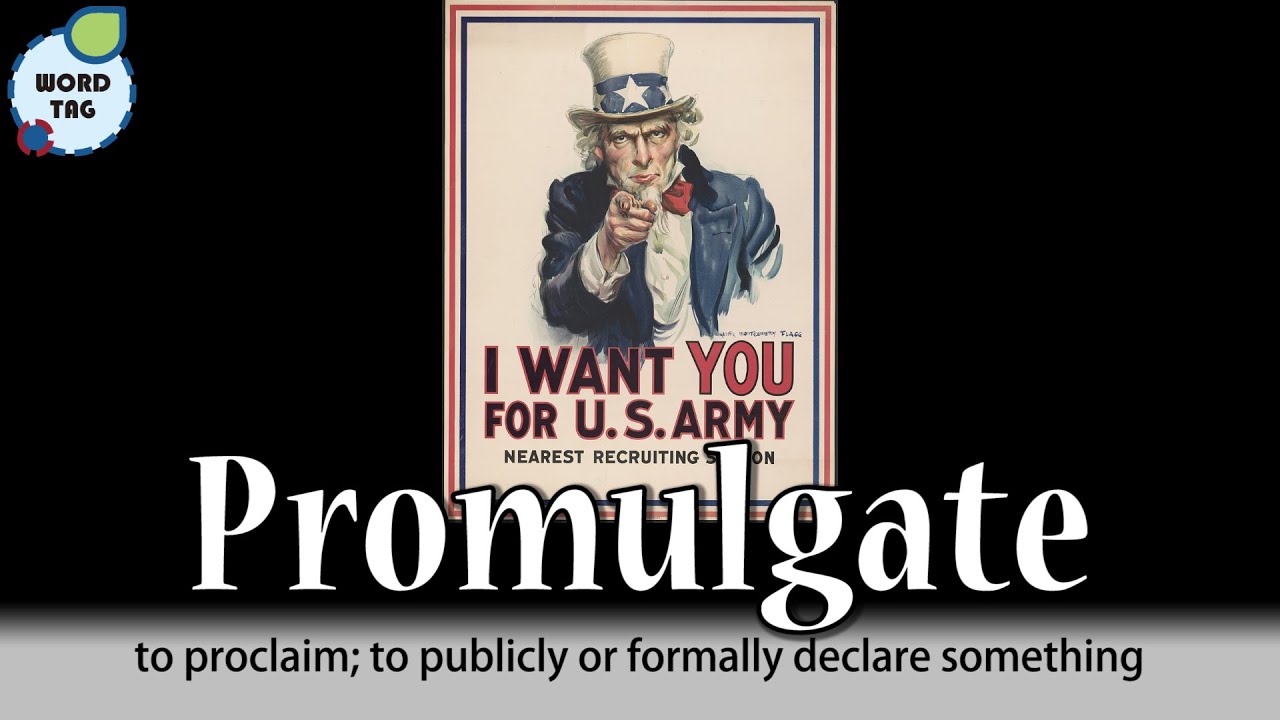 Promulgate - Word Tag Word Smart List Auto - Memorization English Vocab ...