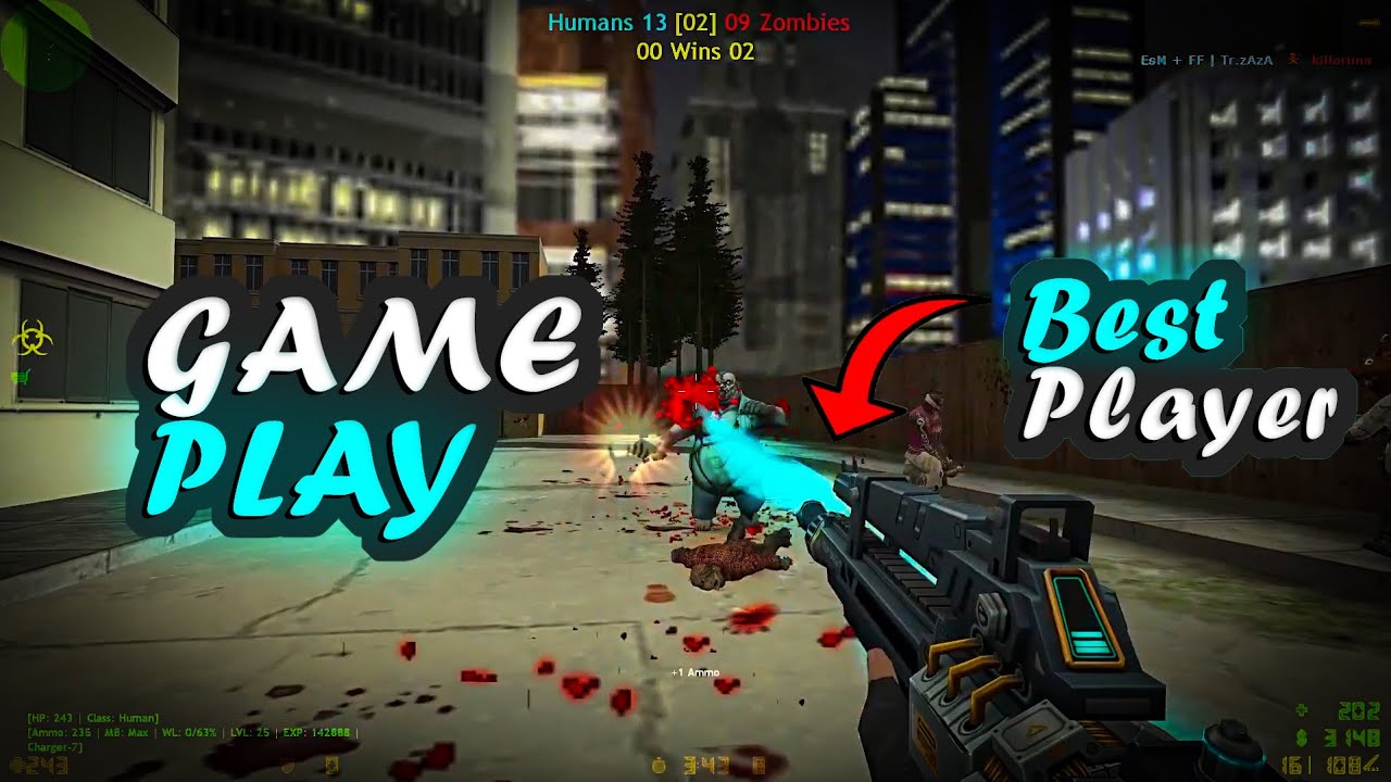 sisa zombie cso mod #3 game play - YouTube