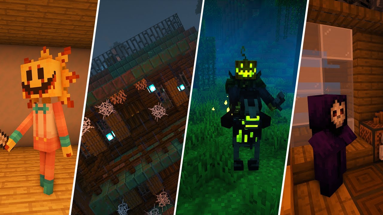 Minecraft's Spooky Halloween - YouTube