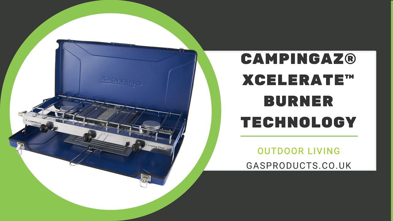 Campingaz® Xcelerate™ Burner Technology for Camping Stoves - YouTube