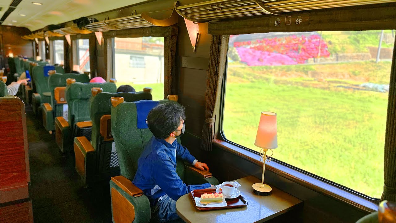 $6 Elegant Adventure: Riding the Sightseeing Express Train ''Blue ...
