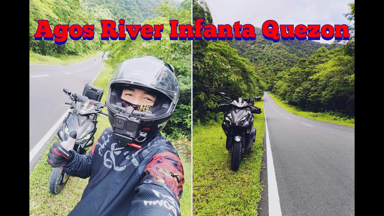 Agos River Infanta Quezon via Marilaque Highway - YouTube