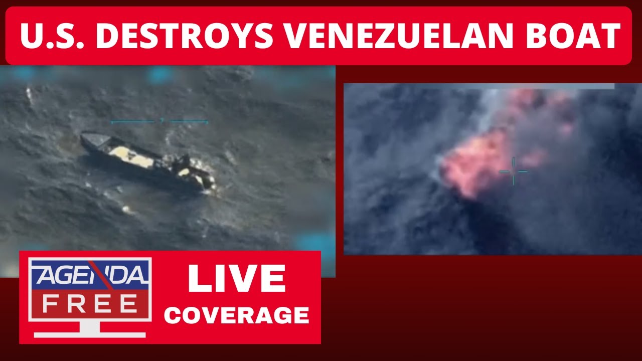 U.S. Destroys Another Venezuelan Boat - LIVE Breaking News Coverage ...