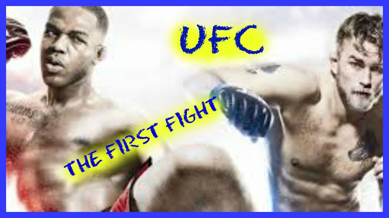 The First Fight UFC - (The Beginning) - YouTube
