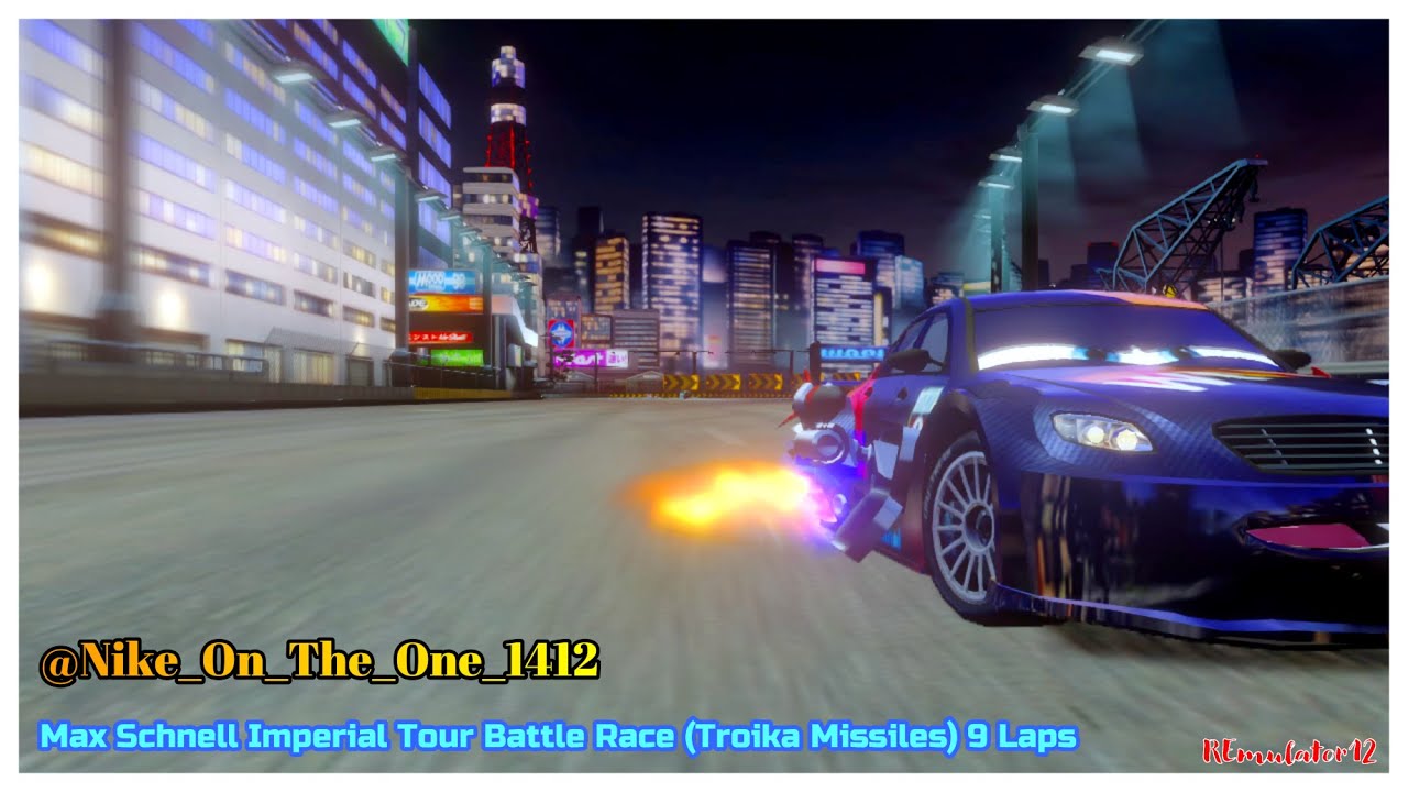 Cars 2 The Video Game | Max Schnell - Battle Race (Troika Missiles ...