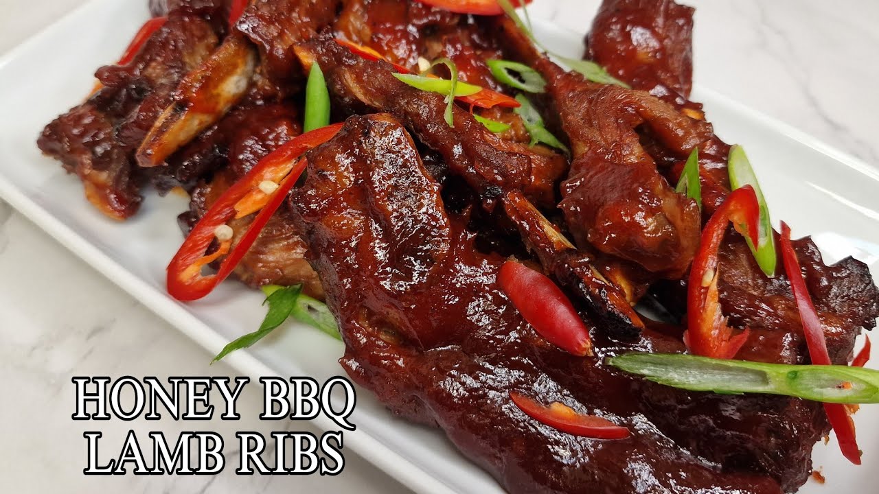 JUICY TENDER STICKY HONEY BARBECUE LAMB RIBS - YouTube