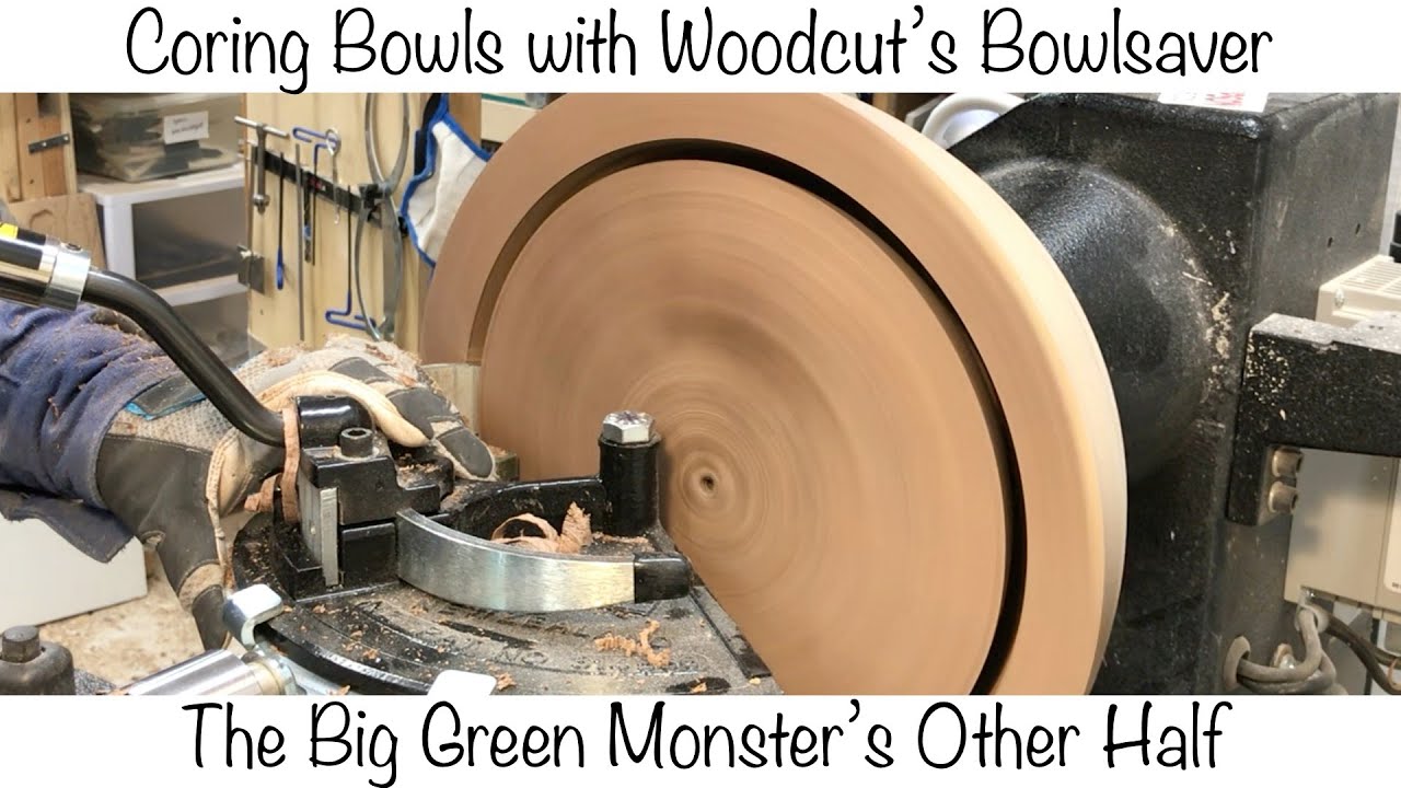 Woodturning: Turning The Big Green Monster into 3 Bowls using Woodcut’s ...