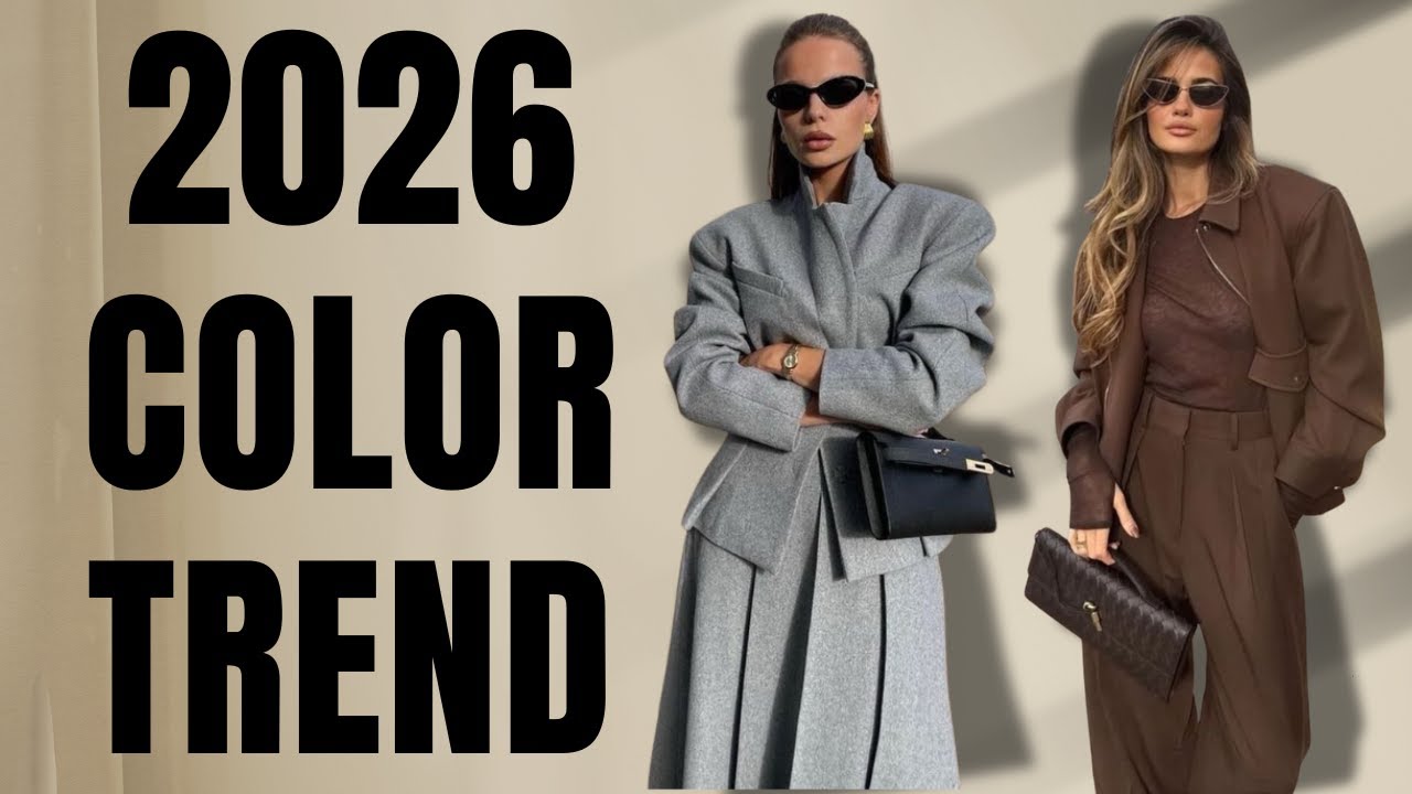 2026 Color Trends You NEED to Wear | Chic & Elegant Combinations - YouTube