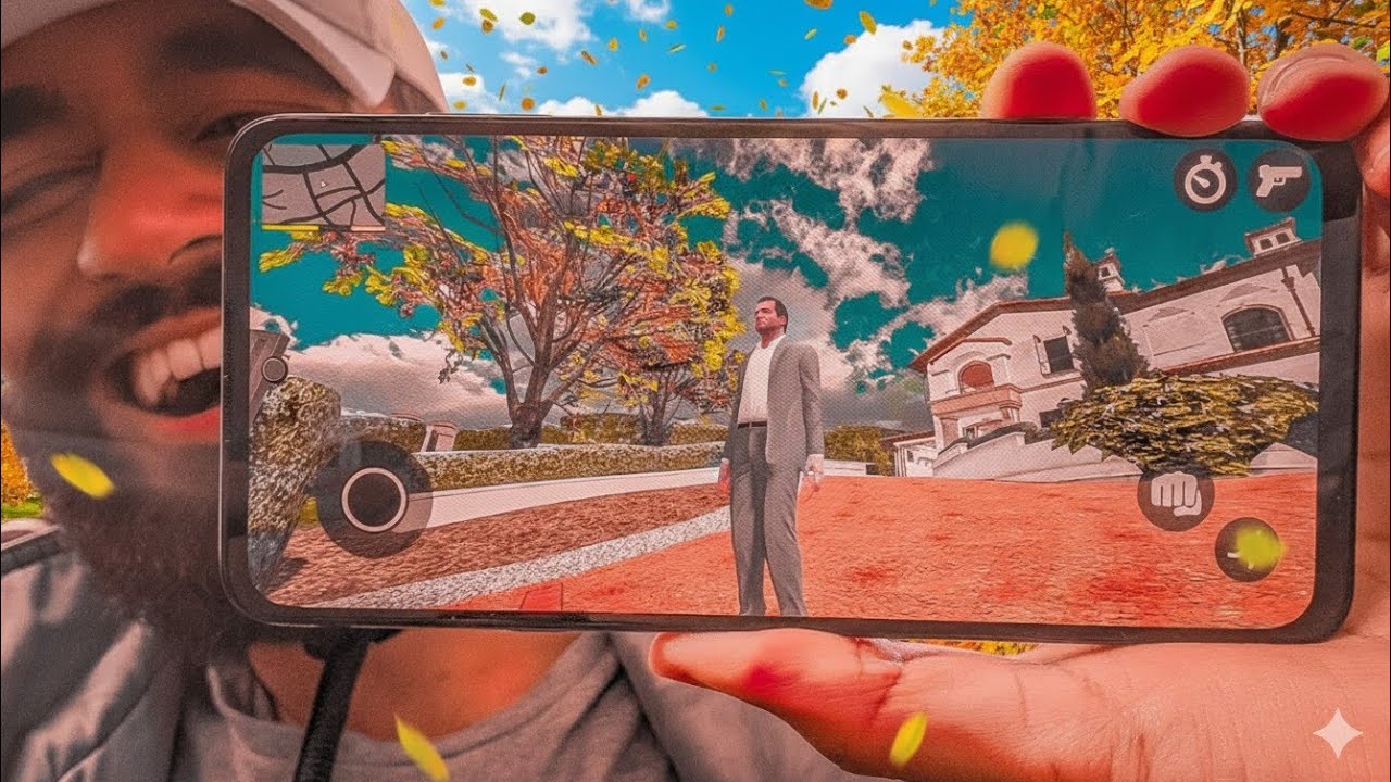 INCRÍVEL o NOVO GTA 5 MOBILE pra ANDROID 🤯 ️ TESTADO no MOTO EDGE 20 ...