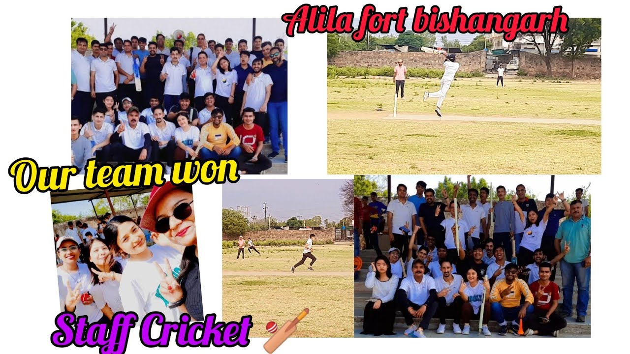 staff Cricket 🏏 Alila fort bishangarh !! our team won 😂 #cricket #like ...