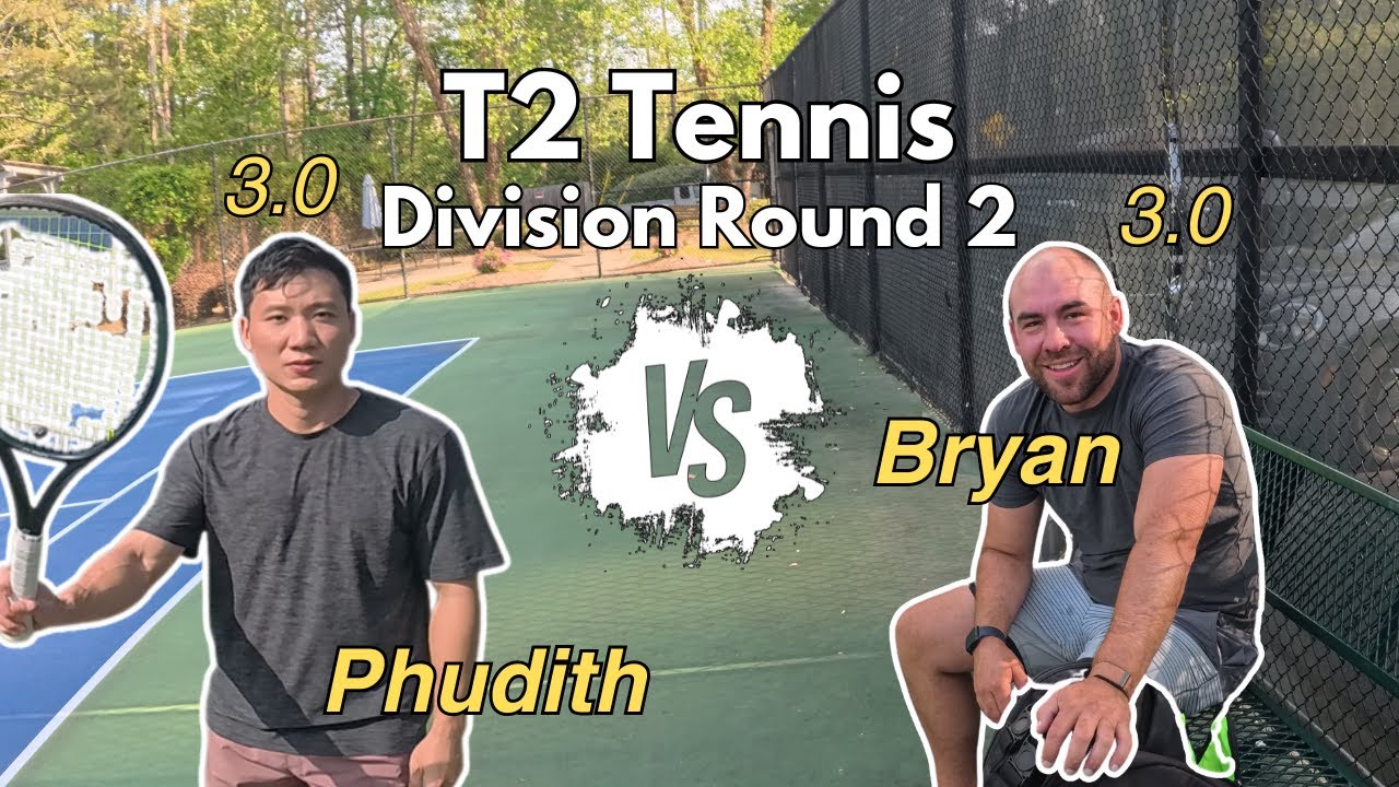 T2 Tennis Men's Single 3.0 Full Match | Division Round 2 | Tennis Face ...