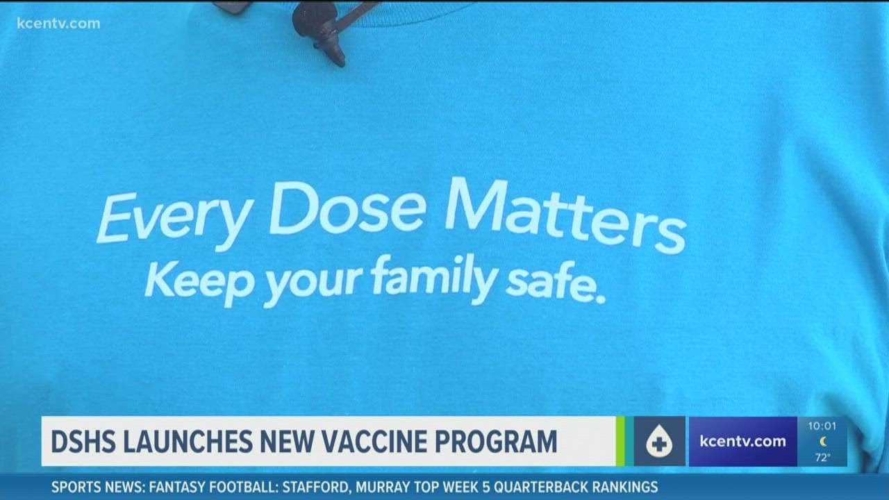 Texas health department launches new vaccine program in Killeen - YouTube