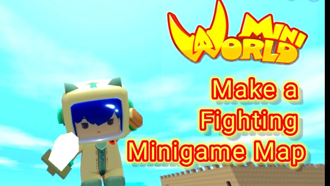 Making Fighting Minigame #1 |Miniworld Block art - YouTube