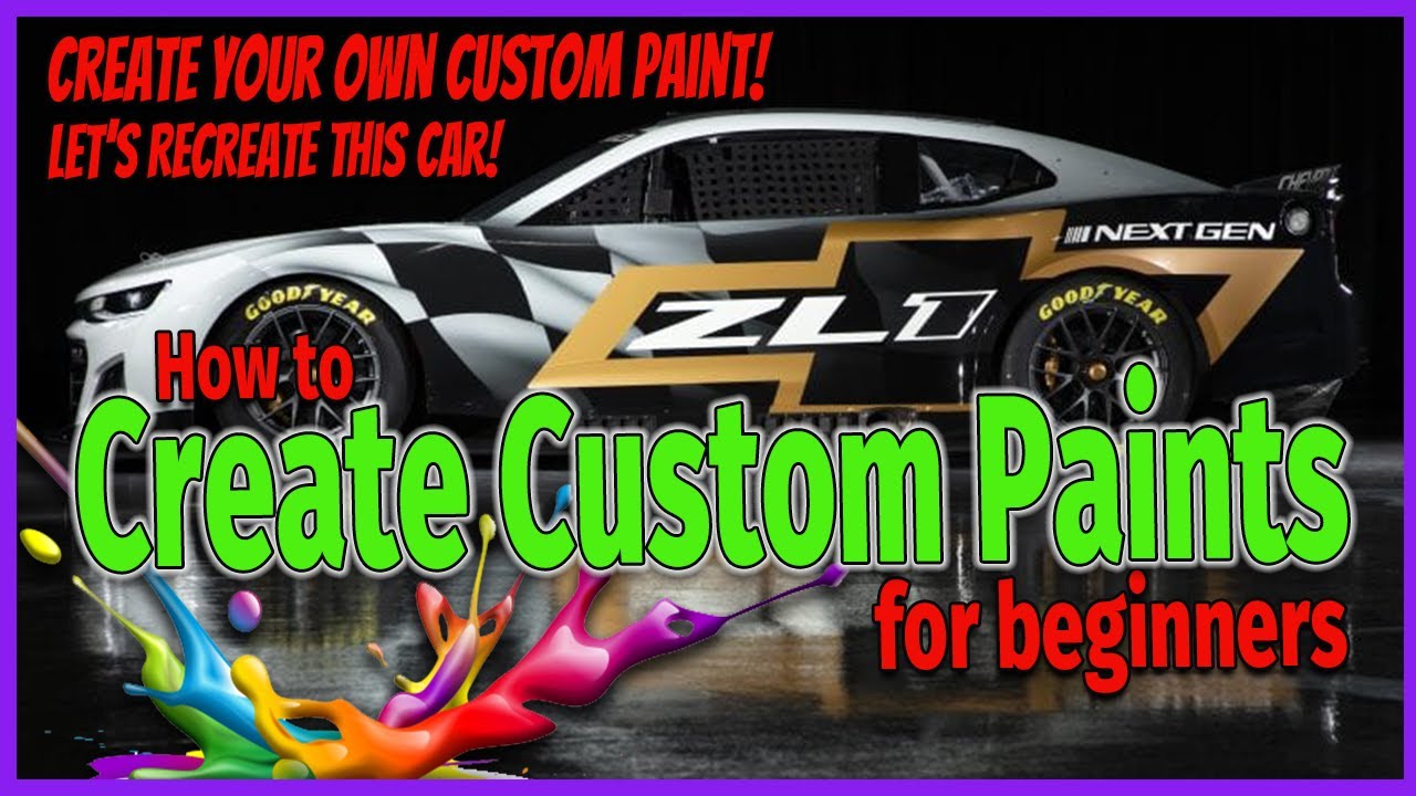 Custom Race Car Paint