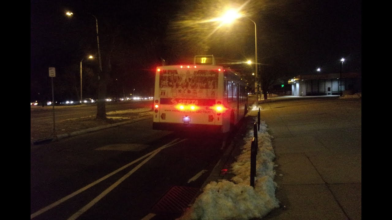SEPTA Route 17: 2005 New Flyer D40LF #8053 Ride from 20th-Pattison to ...