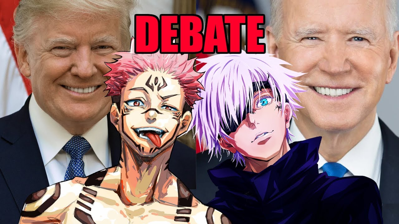 Trump and Biden argue about 20 Finger Sukuna VS Gojo - YouTube
