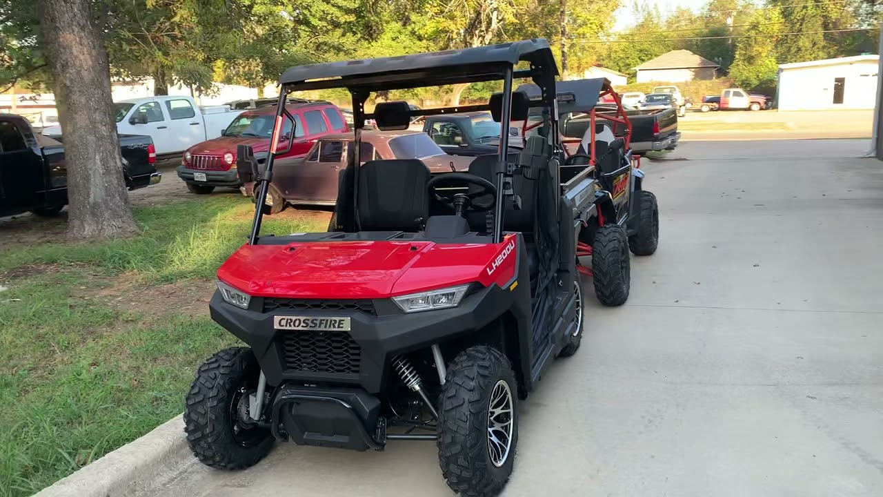 Crossfire 200 efi utv buck 250 massimo checking out new - YouTube