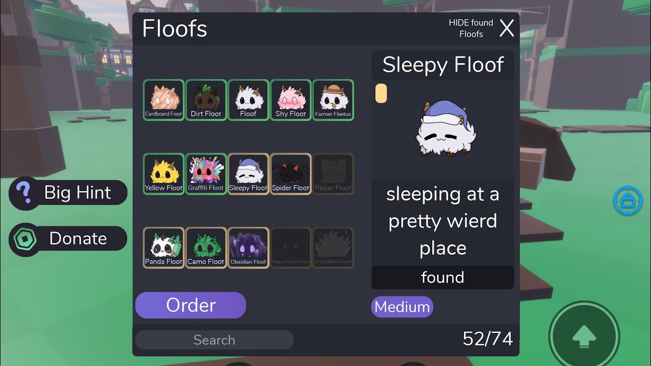 How to get the sleepy Floof in Find the Floofs - YouTube