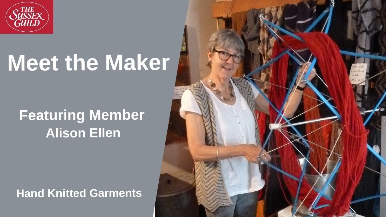 Meet the Designer Maker Alison Ellen using stitch led design - YouTube