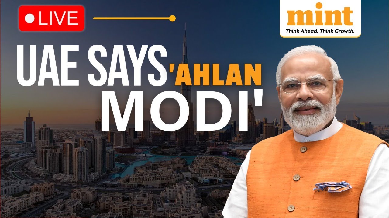 Ahlan Modi Event LIVE at Abu Dhabi Stadium: PM Modi Addresses Indian ...