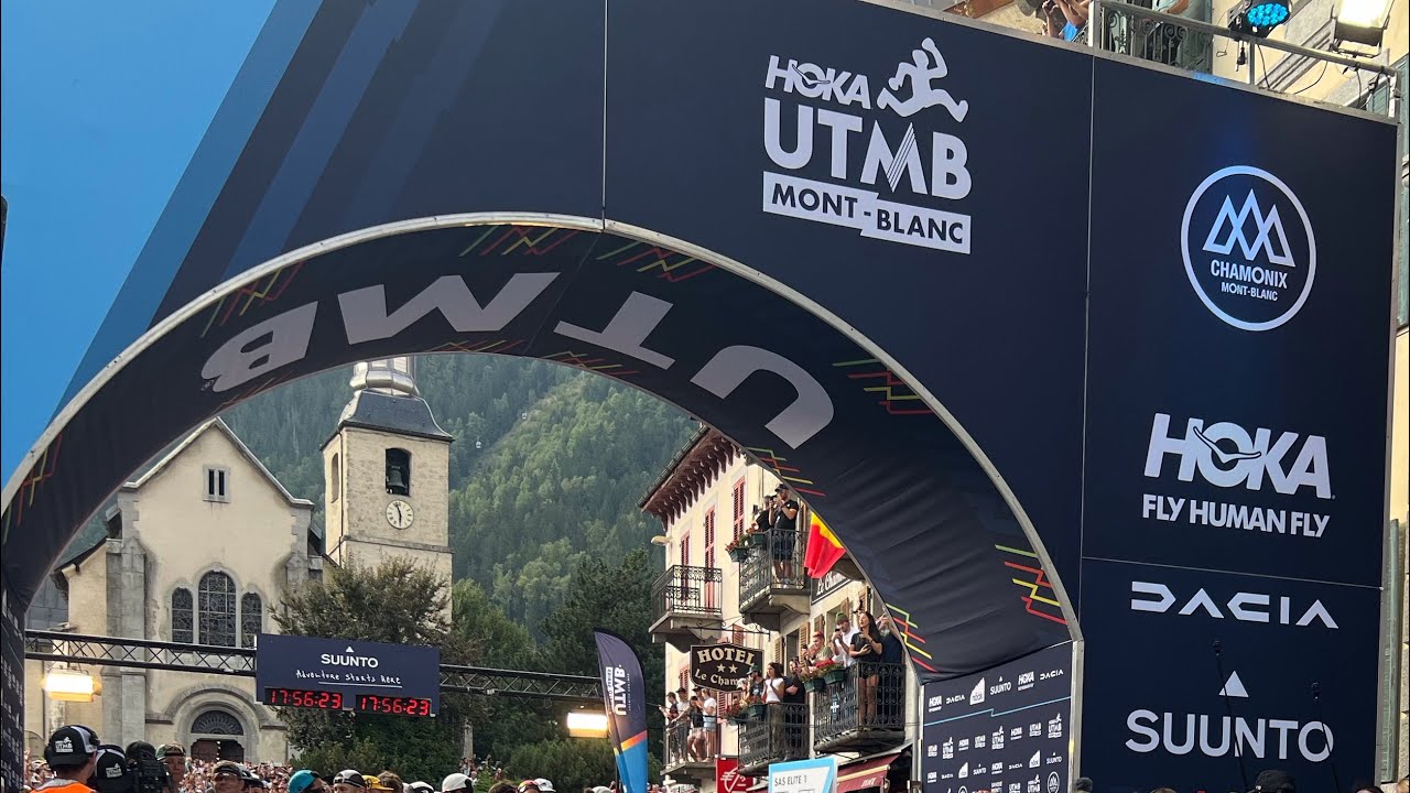 L’hymne de l’UTMB (départ de l’Ultra Trail du Mont Blanc 2024) - YouTube