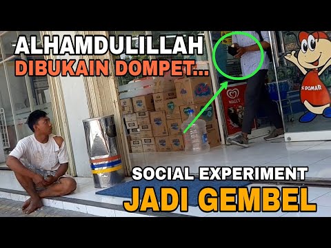 Sosial eksperiment - GEMBEL DI INDOMARET