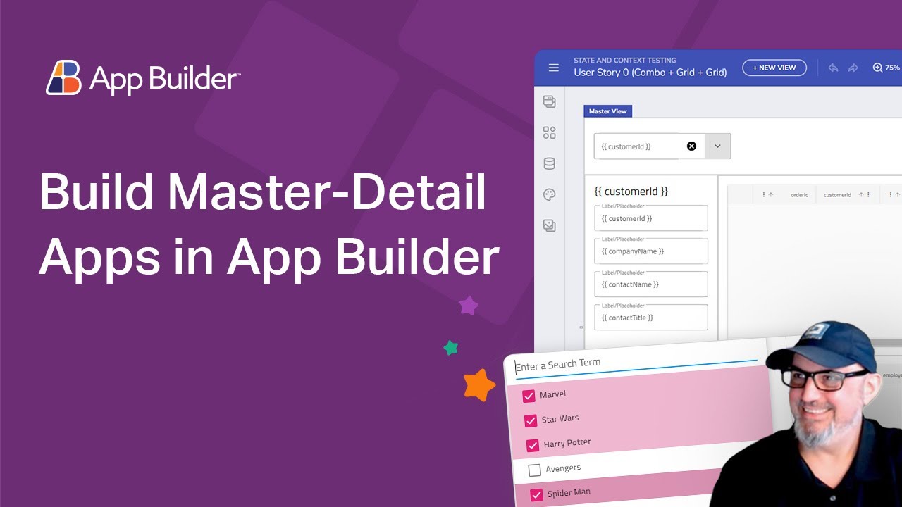 Building Master-Detail Apps with App Builder - YouTube